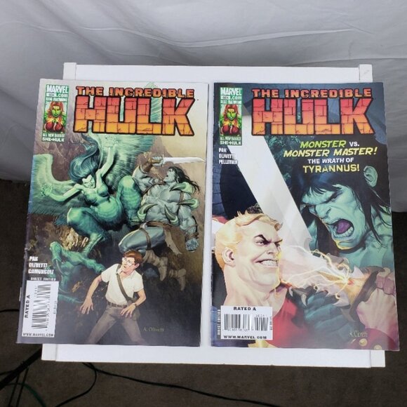 Marvel | Other | Incredible Hulk Set Of 2 Comic Books | Poshmark